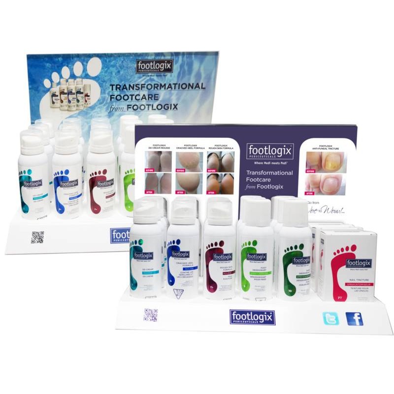 FootLogix Retail Counter Display Complete 31 pcs. kopen?